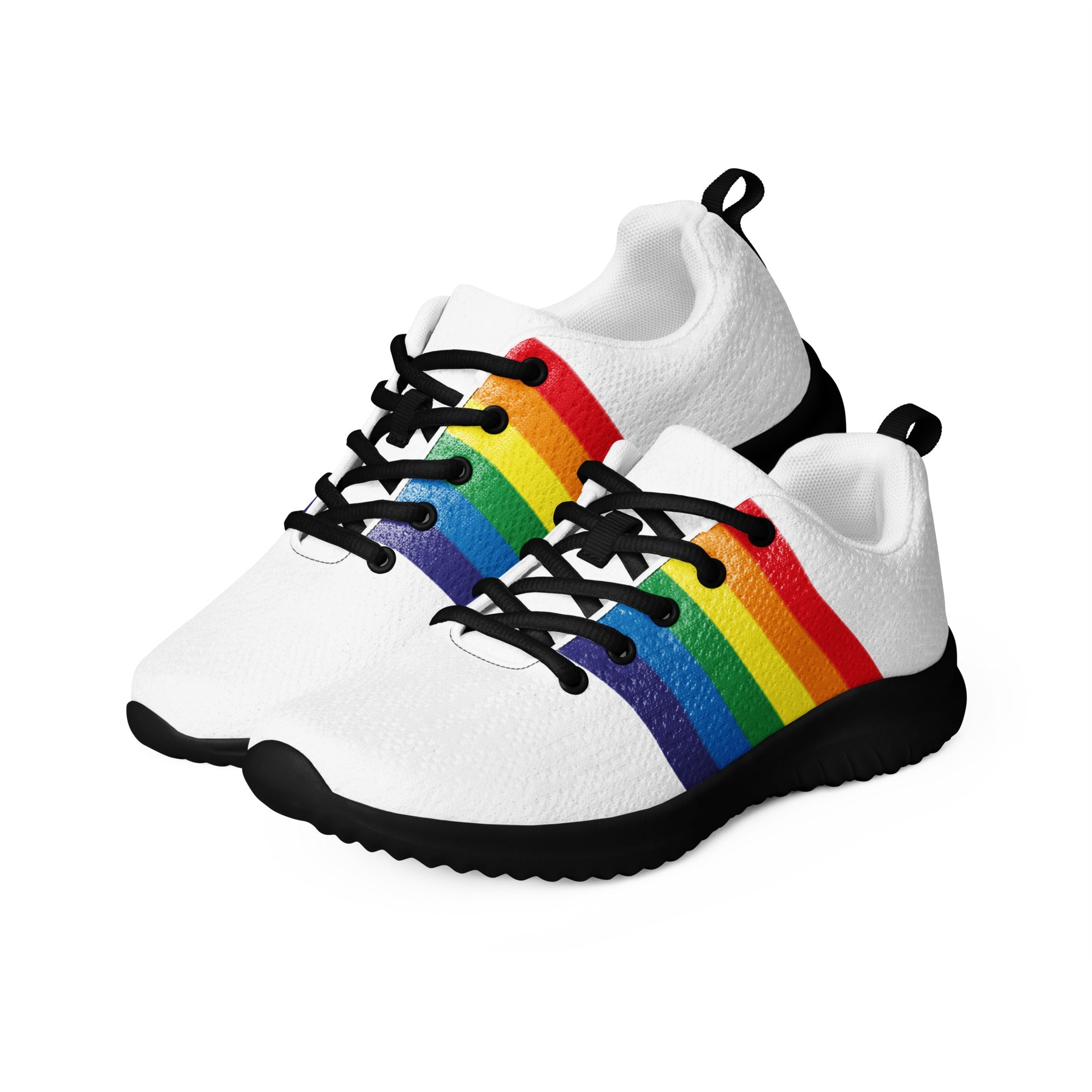 Pride Men's Athletic Shoes: Rainbow Running & Gym Sneakers | LGBTQ ...