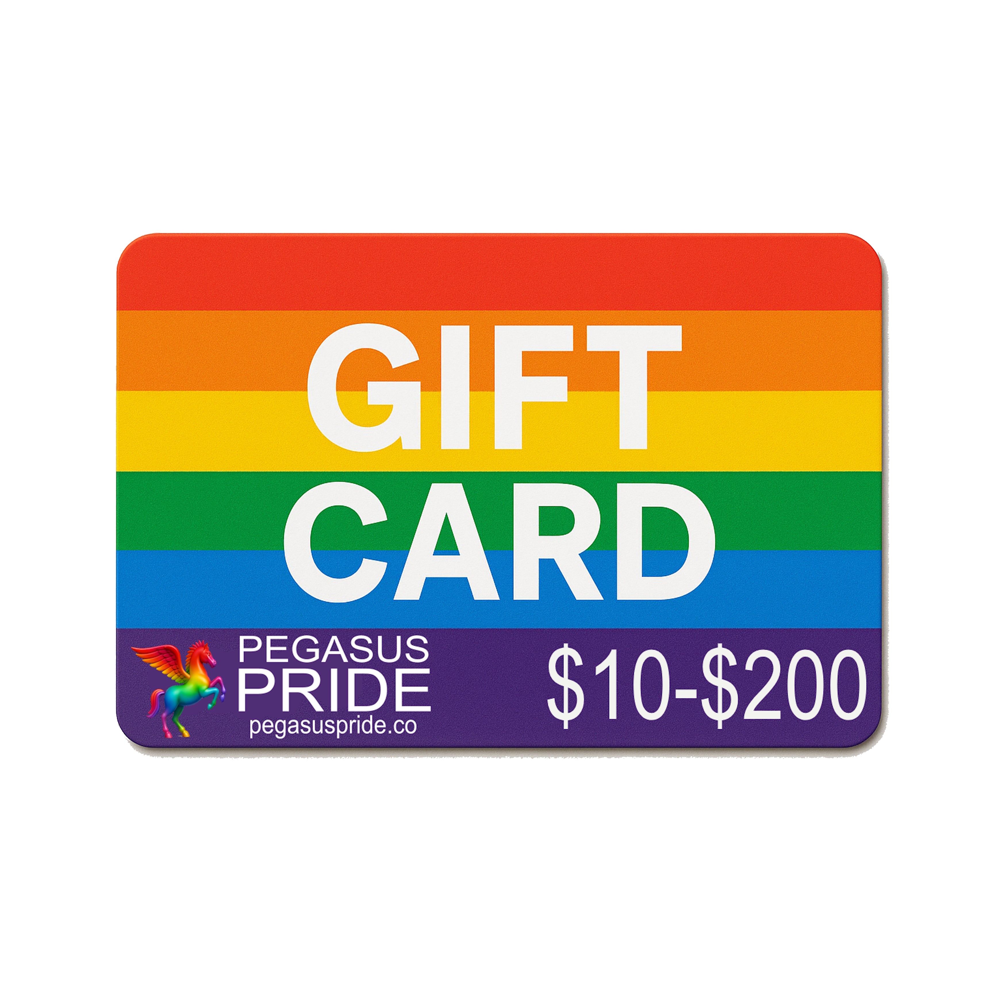 LGBTQ Pride Gift Cards – Pegasus Pride