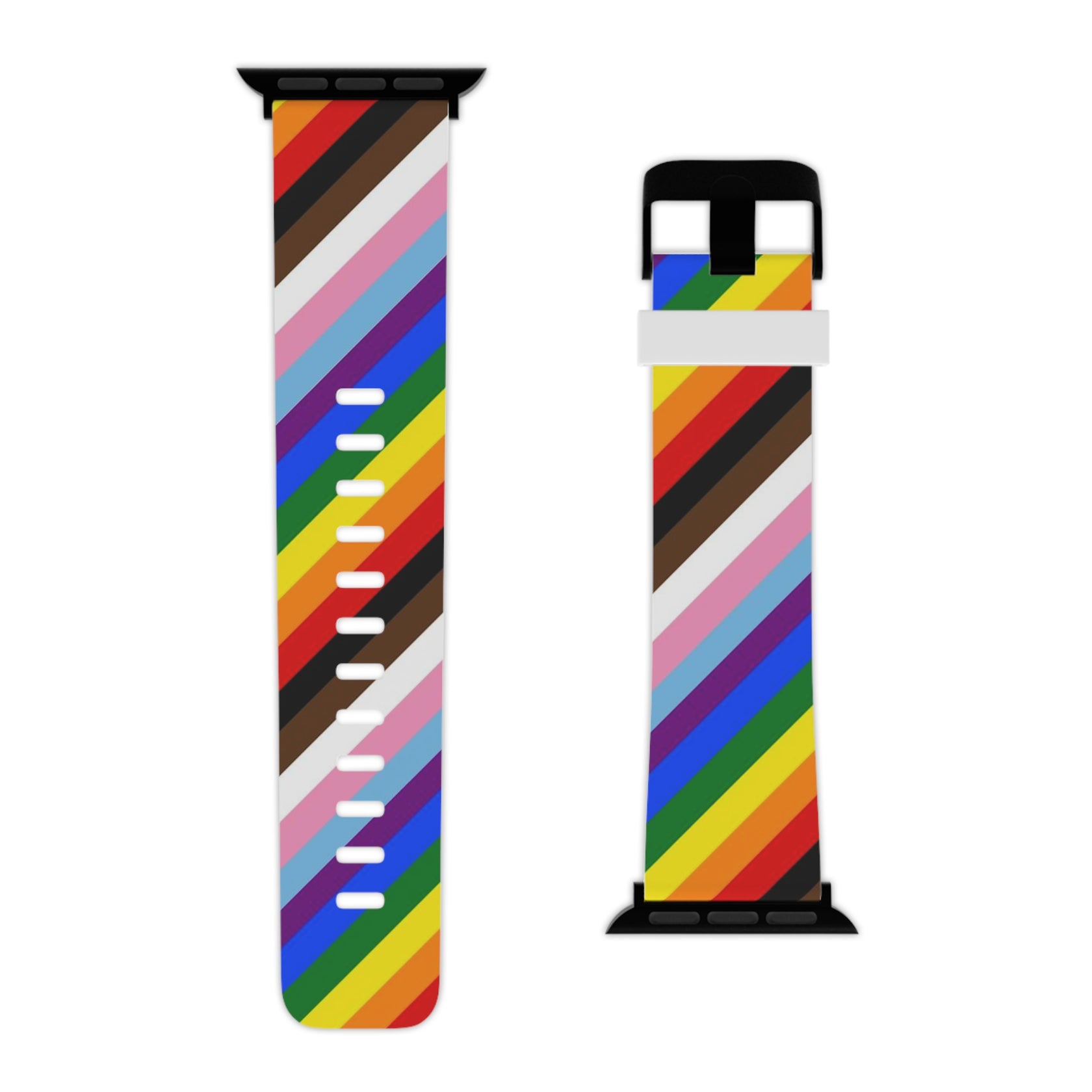 LGBTQ Pride Watch Band for Apple Watch - Inclusive Progress – Pegasus Pride