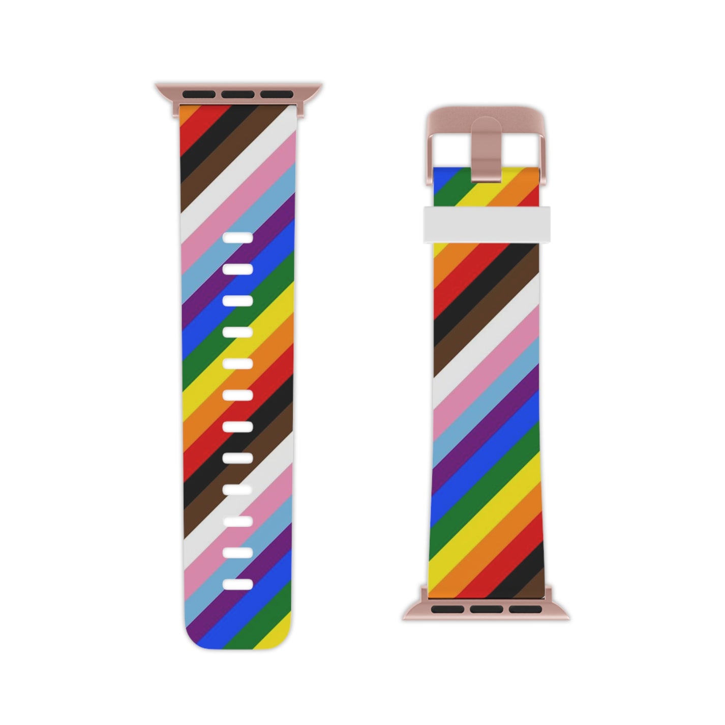 LGBTQ Pride Watch Band for Apple Watch - Inclusive Progress – Pegasus Pride