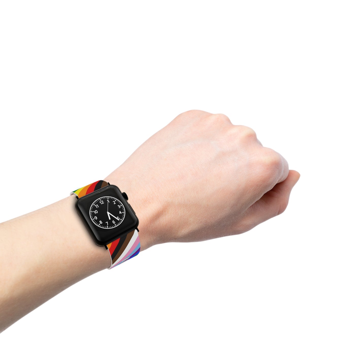 LGBTQ Pride Watch Band for Apple Watch - Inclusive Progress – Pegasus Pride
