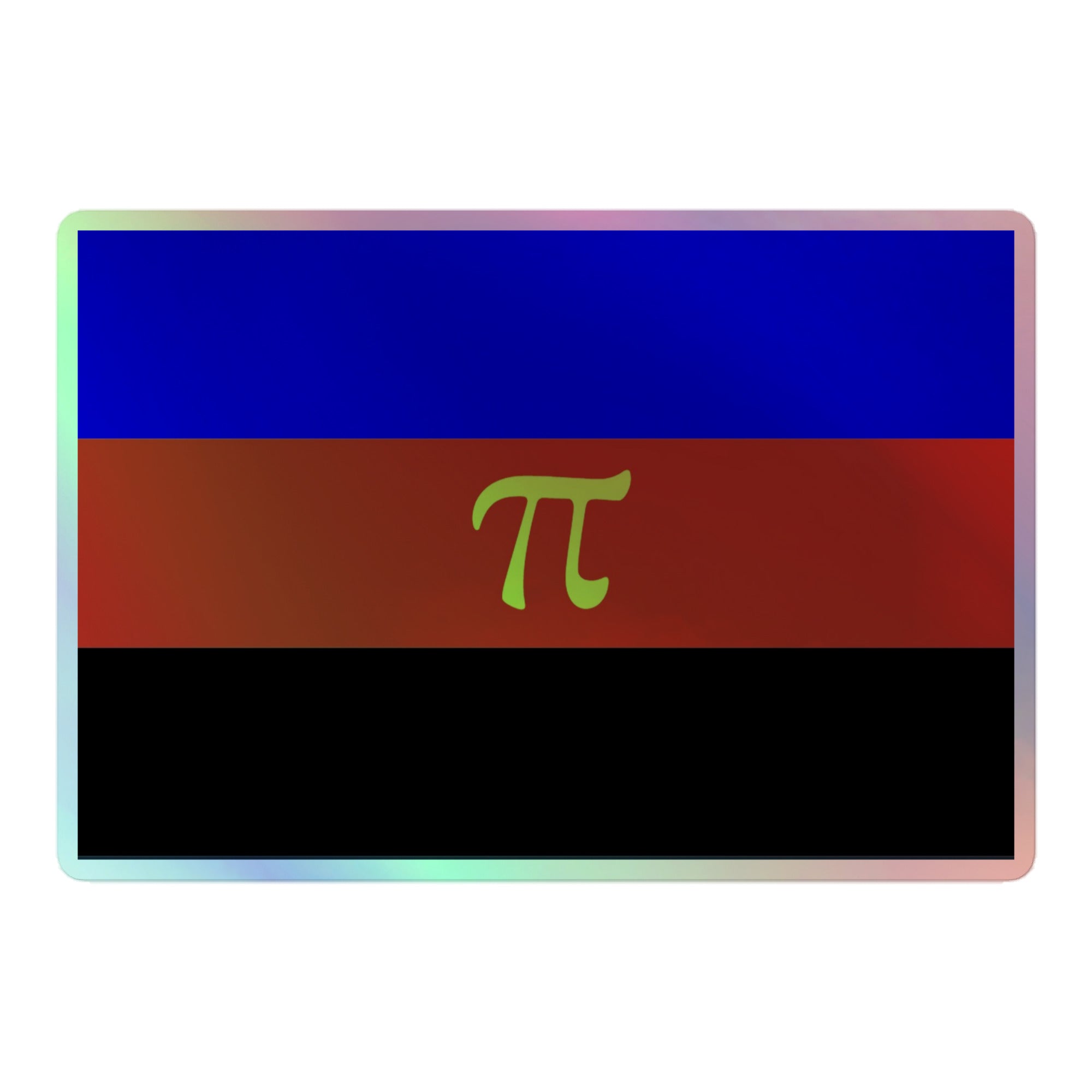 Polyamorous Polyamory Pride Flag Holographic Sticker – Pegasus Pride