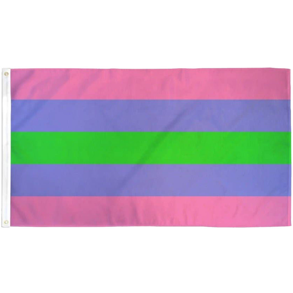 Trigender Pride Flag 3x5 Ft – LGBTQ Trigender Flag – Pegasus Pride